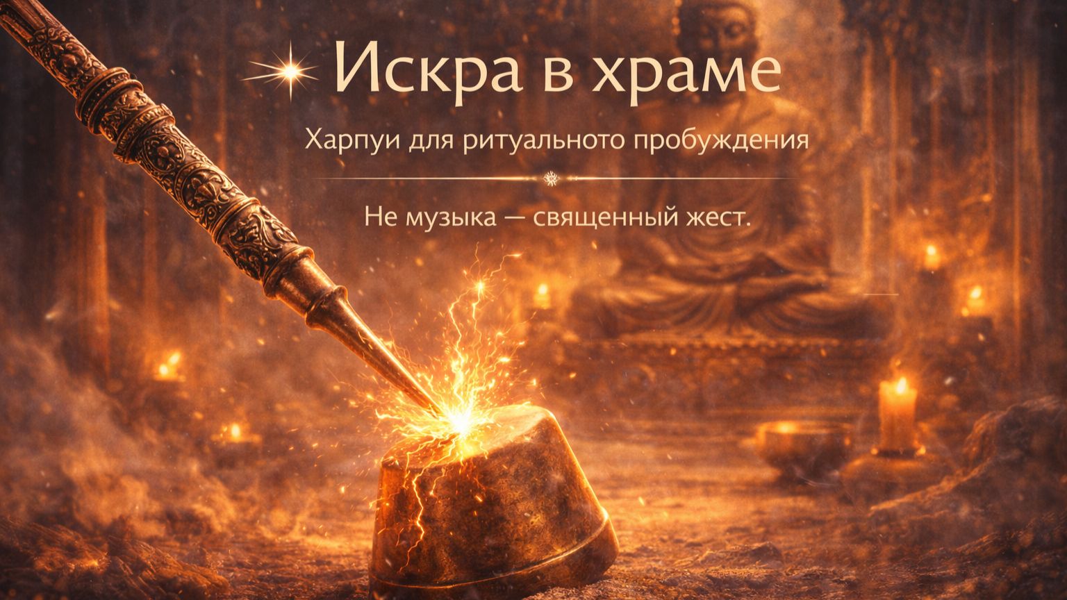 ⚡ «Искра в храме» | Харпун для ритуального пробуждения