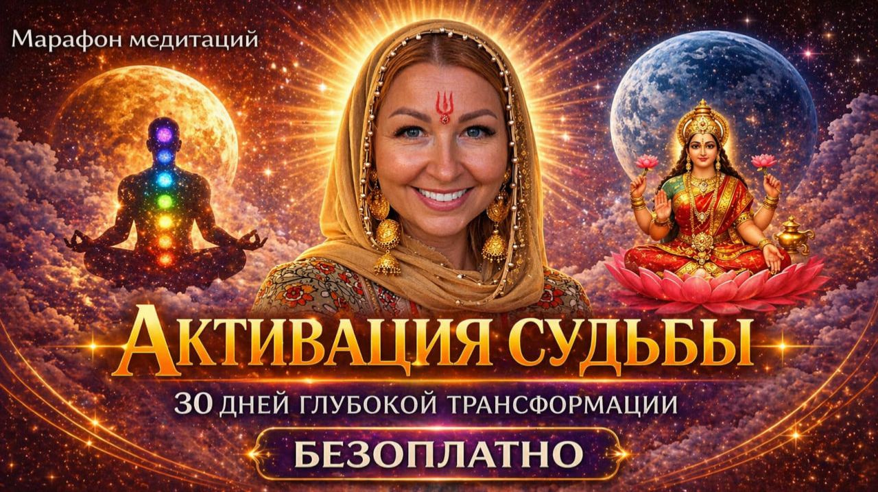 Марафон медитаций ″Активация судьбы: 30 дней трансформации″