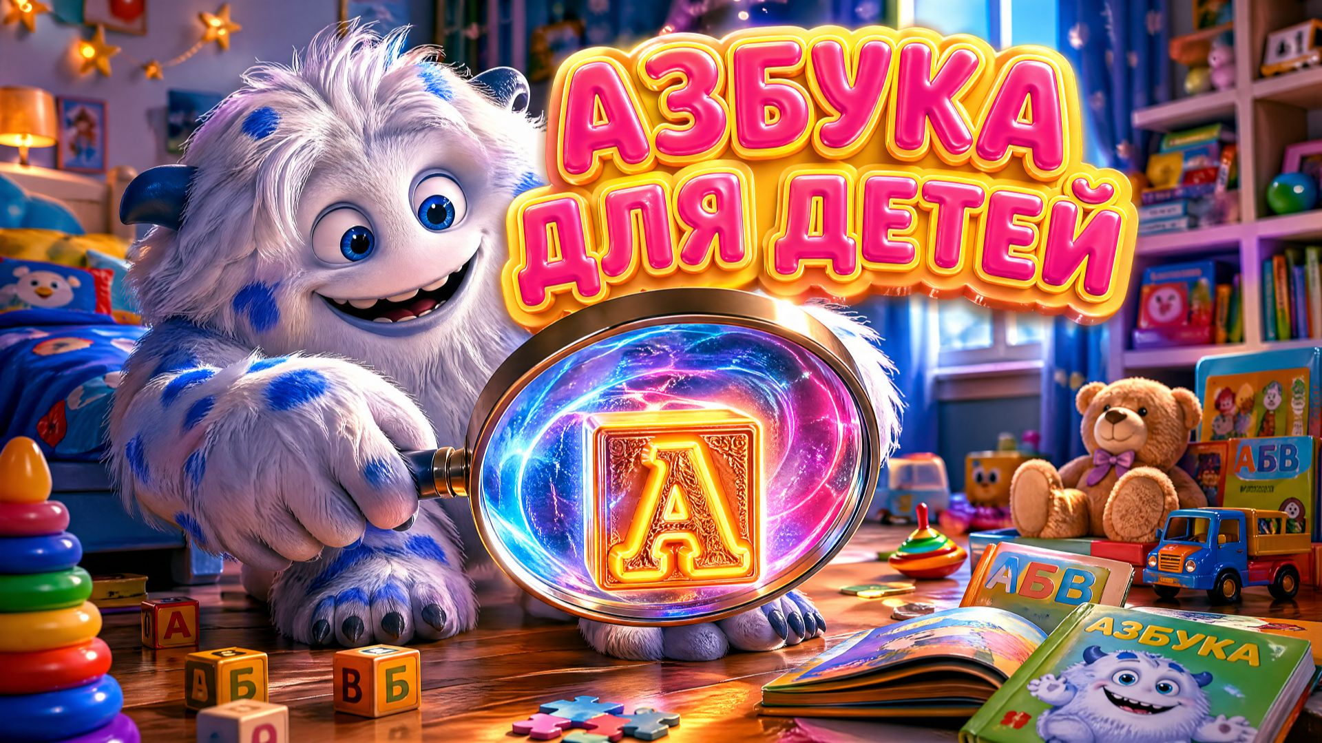👉Учим АЛФАВИТ и Буквы весело! 🅰️ Живая Азбука: Семейный квест от Bublett Kids