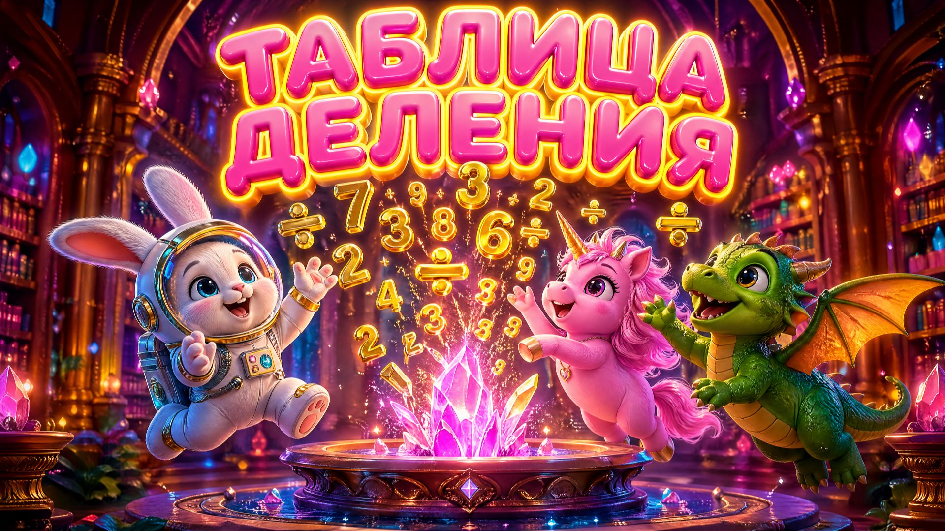 👉Дели Легко! Учимся делить играючи | Математика для детей