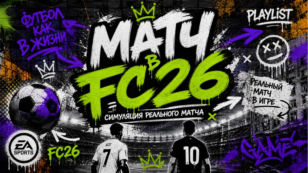 Реальные матчи в FC 26😱