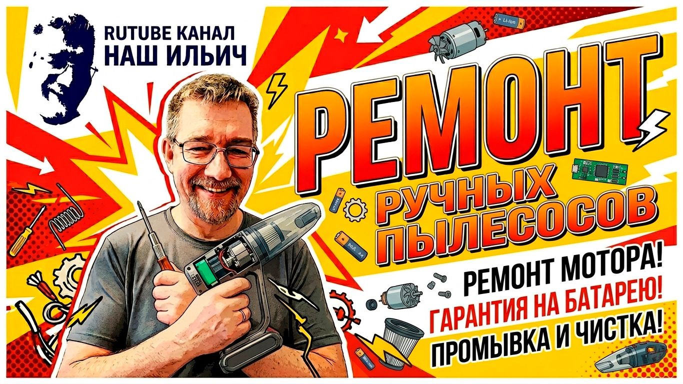 Ремонт ручных пылесосов