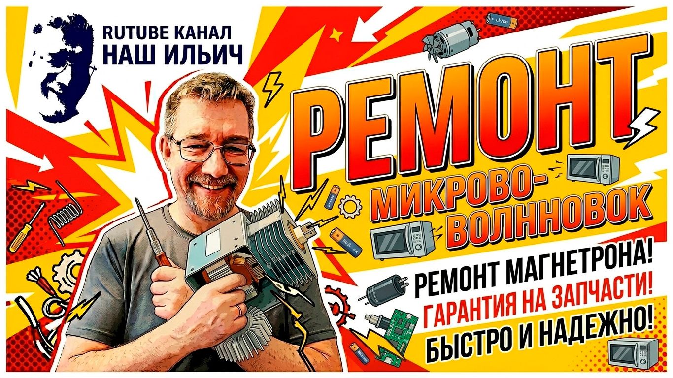 Ремонт микроволновых (СВЧ) печей