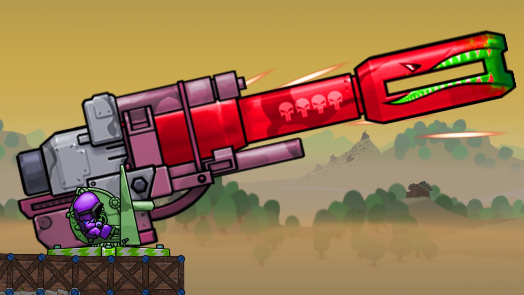 Giant Weapon Forts (Огромные пушки)