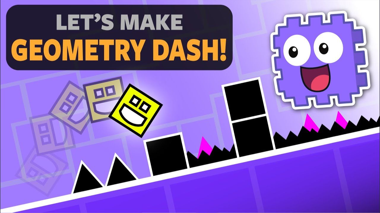 Создание игры Geometry Dash