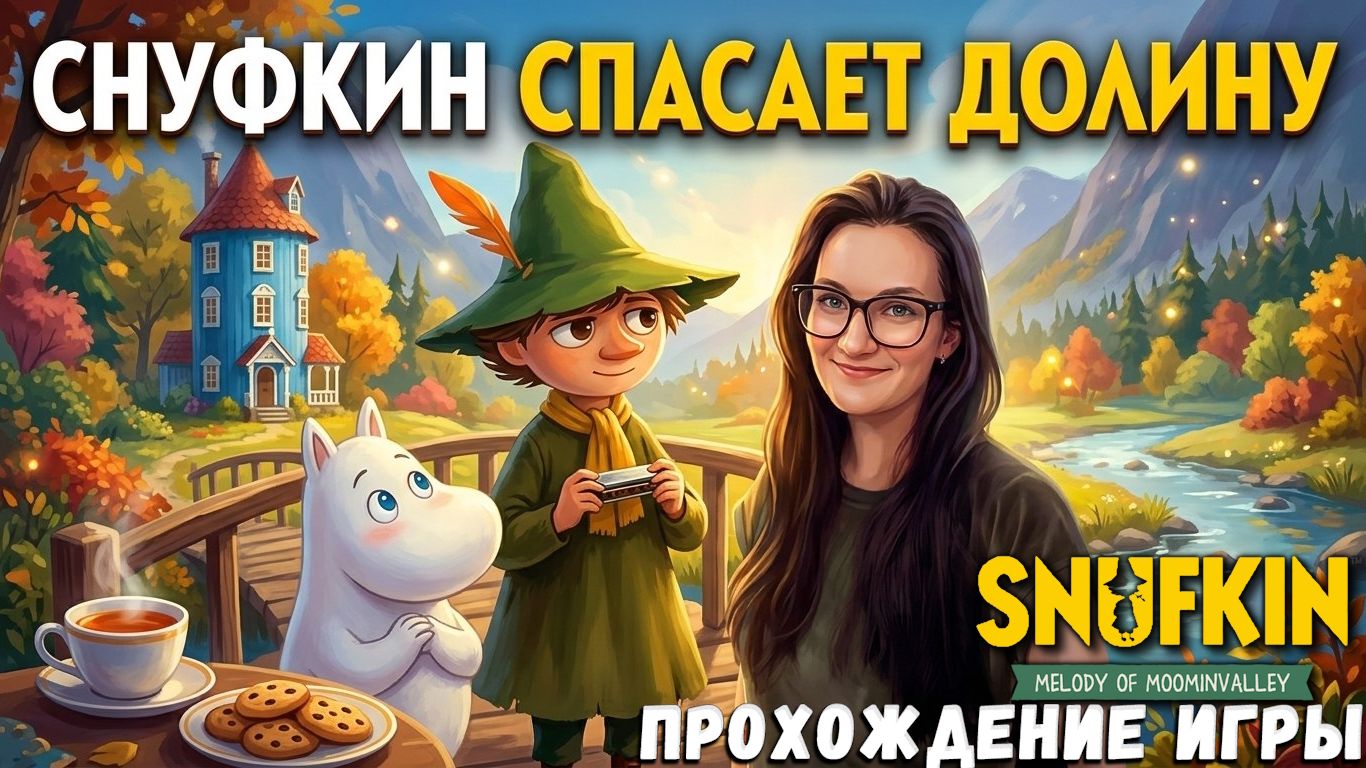Снусмумрик: Мелодия Муми-дола (прохождение игры на ПК)