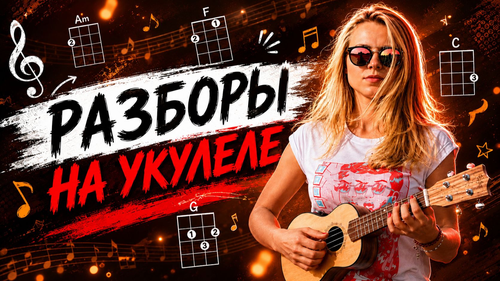 Разборы песен на укулеле