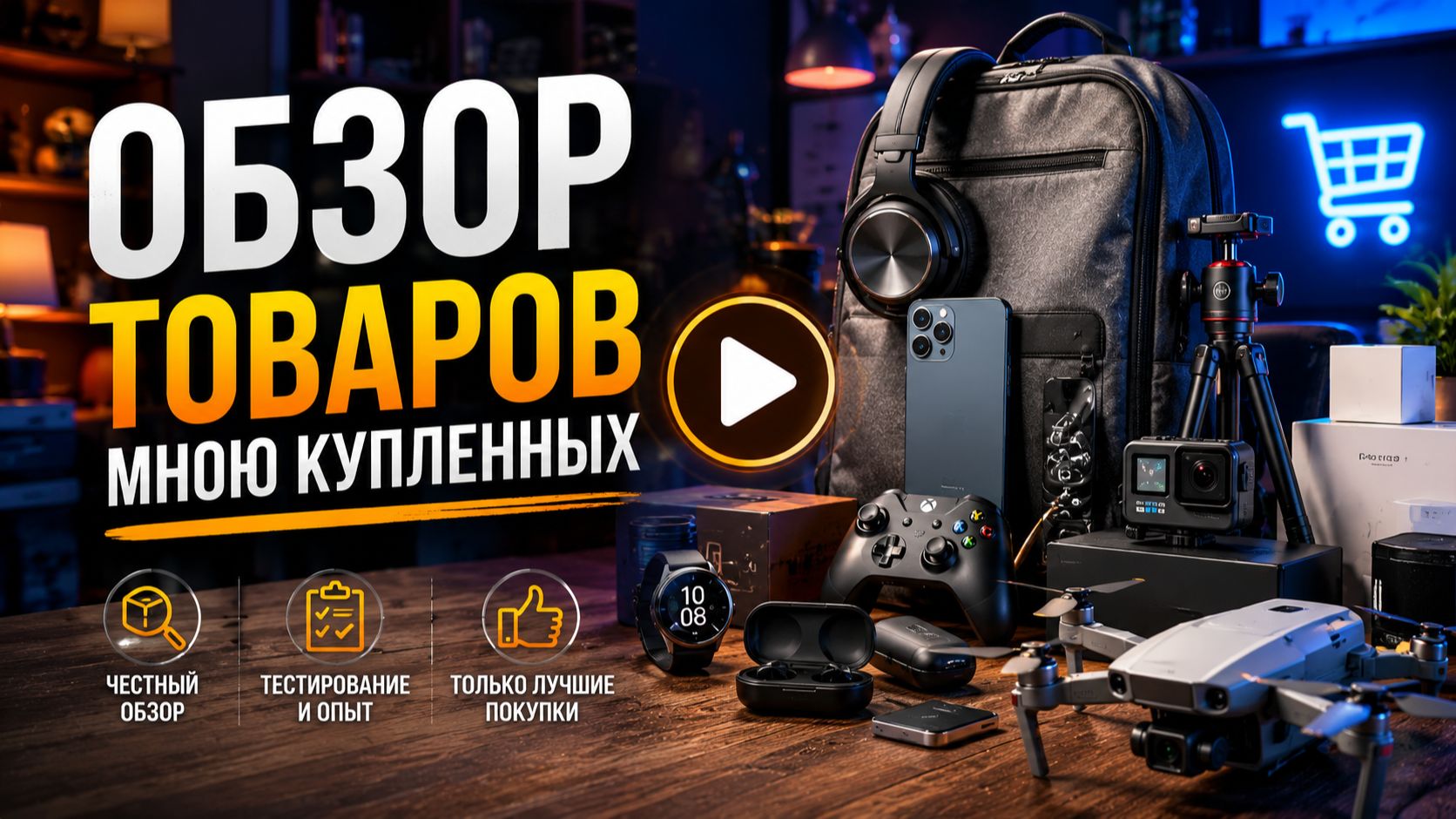 Обзор товаров мною купленных.