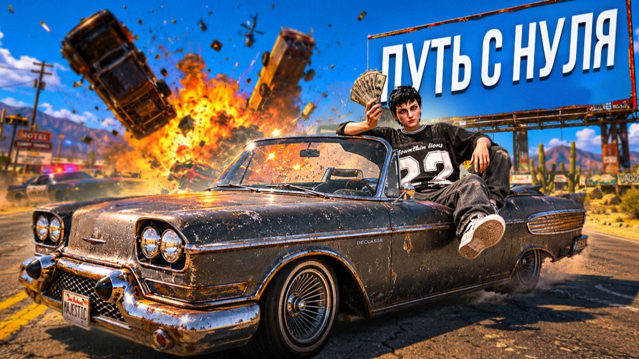 СТАРТ С НУЛЯ (Majestic RP MEMPHIS)