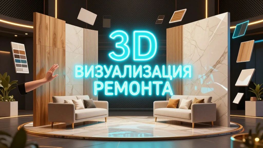 3D визуализация ремонта и отделки помещений