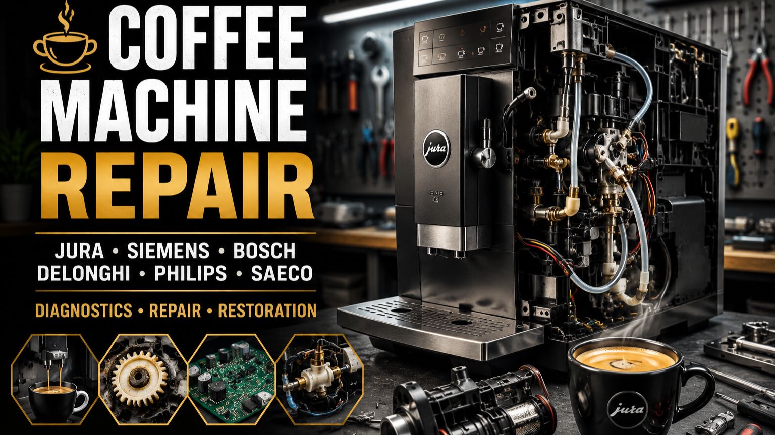 ☕ Coffee Machine Repair &amp; Restoration