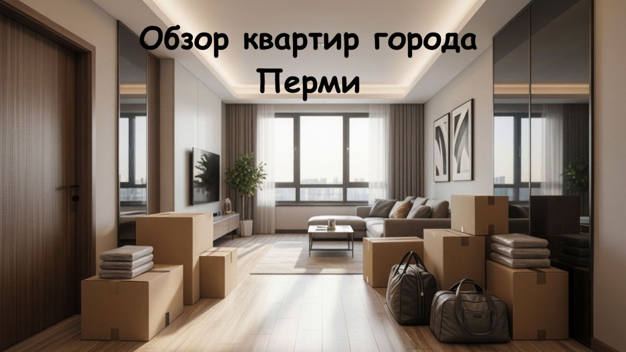 Обзор квартир города Перми.