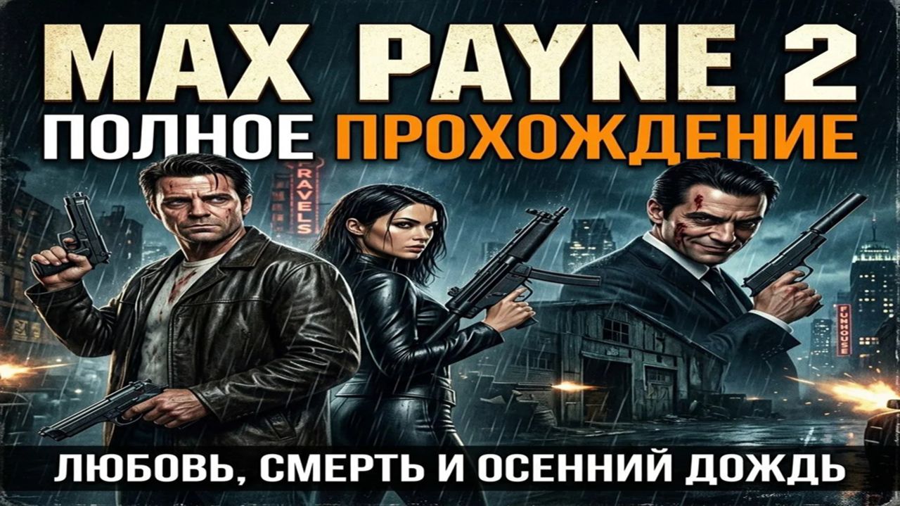 Max Payne 2: The Fall of Max Payne — Полное прохождение (Любовь, Смерть и Осенний Дождь)