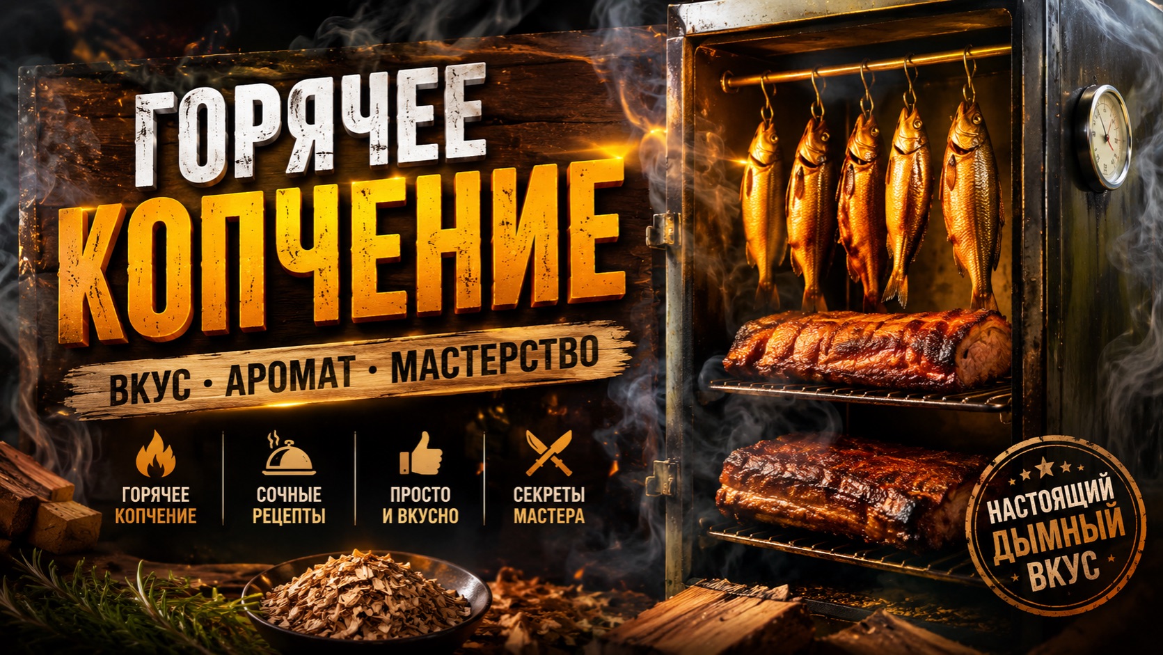 Горячие копчение