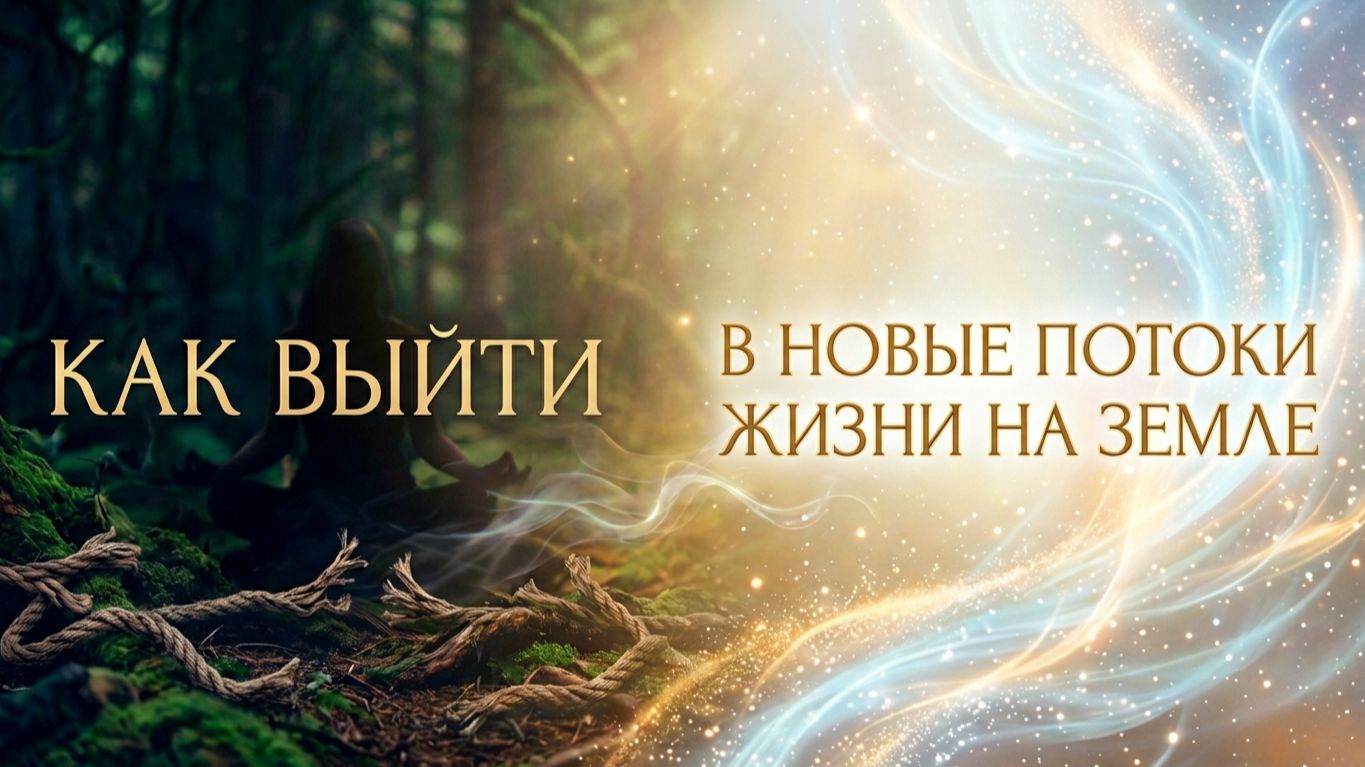 ПЕРЕХОД В НОВЫЕ ПОТОКИ ЖИЗНИ НА ЗЕМЛЕ