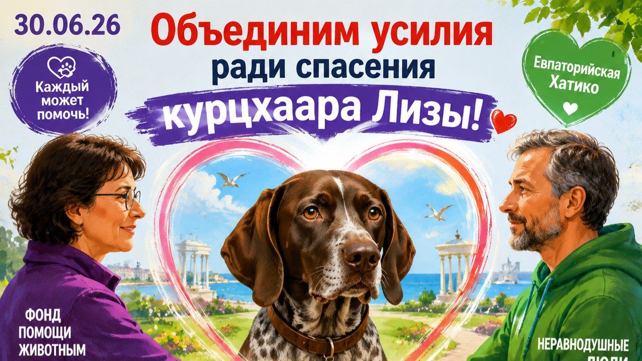 СОБАКА ЛИЗА ПОЛИКЛИНИКА (КРУЦХААР) - ЕВПАТОРИЙСКАЯ ХАТИКО