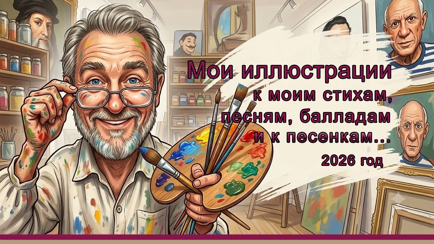 Мои иллюстрации моих же песен 2026 год