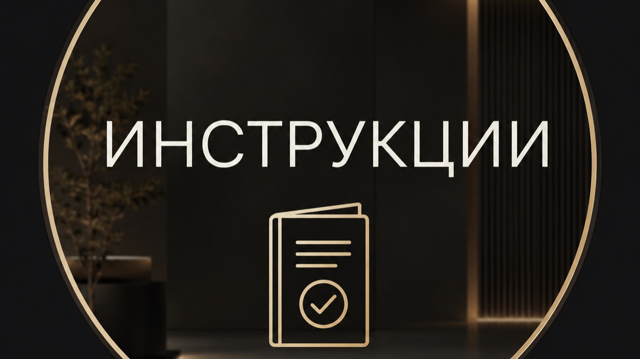 Инструкции по пользованию