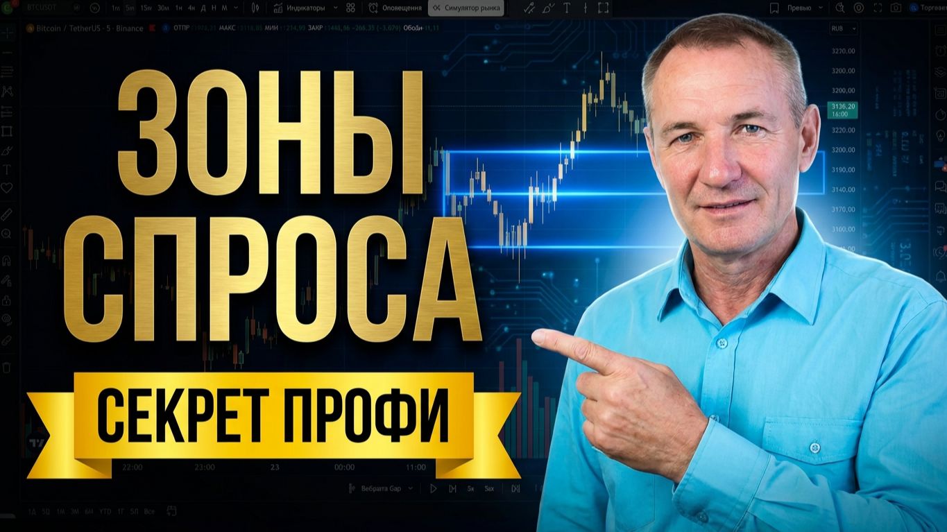 Где заходит крупный игрок? Всё о зонах интереса секреты разворота