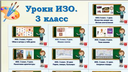 3 класс. ИЗО