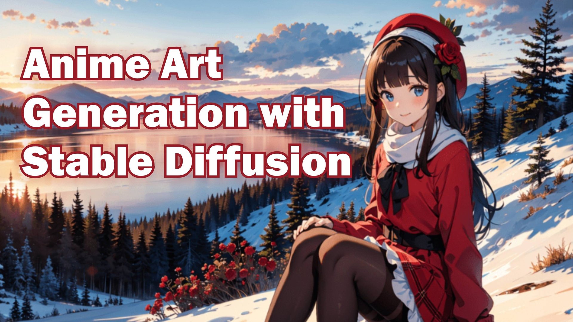Создание Аниме Артов в Stable Diffusion с помощью #нейросети_ии