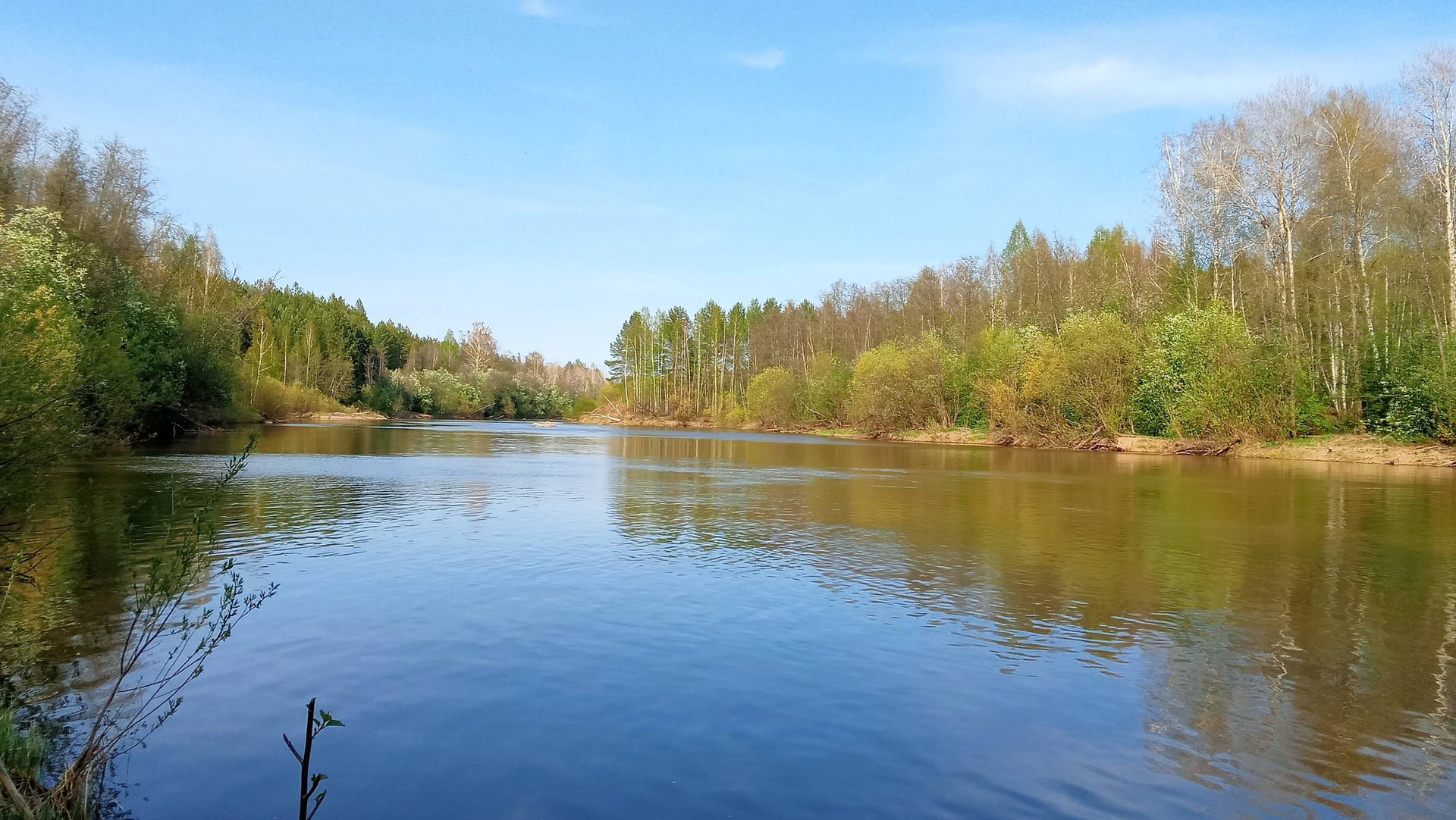 Рыбалка на реке Тура.