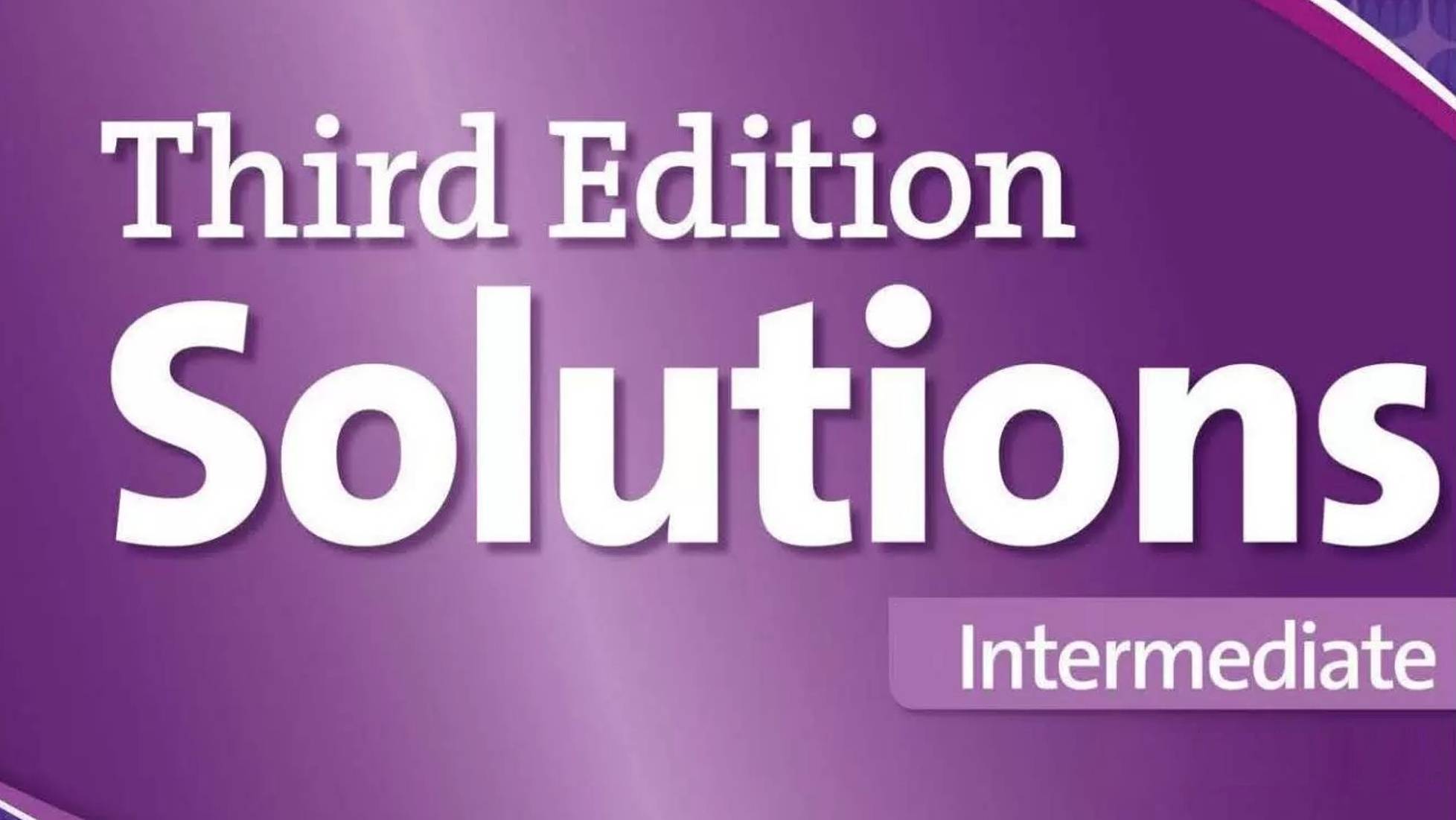 Solutions Intermediate