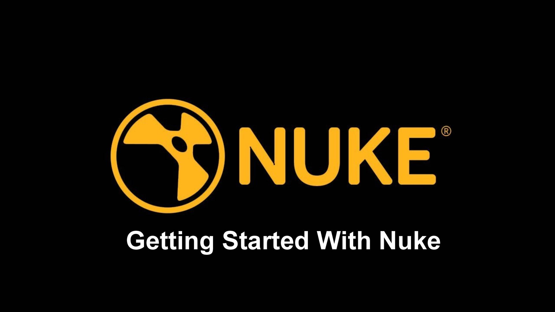 Getting Started With Nuke (Старт в редакторе Nuke)