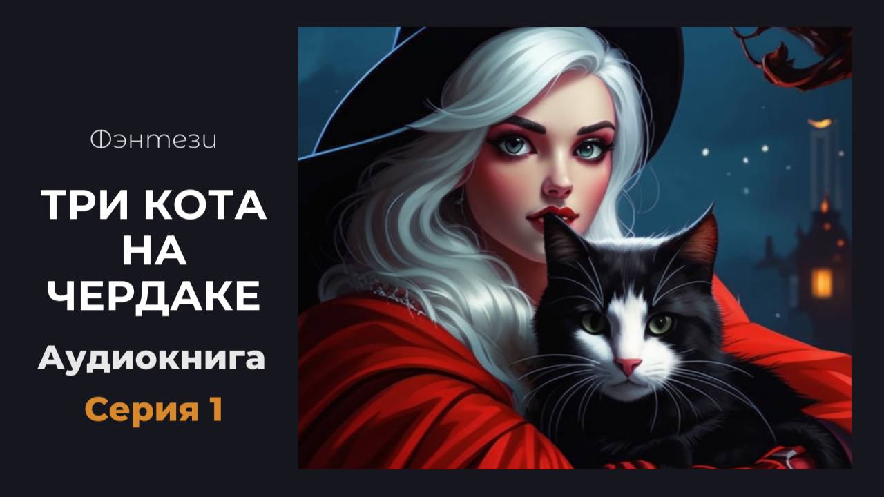Аудиокниги ТРИ КОТА НА ЧЕРДАКЕ. Автор Алиса Чернышова. Аудиокнига. Фэнтези. Юмор.