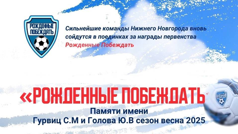 Рожденные Побеждать весна 2025