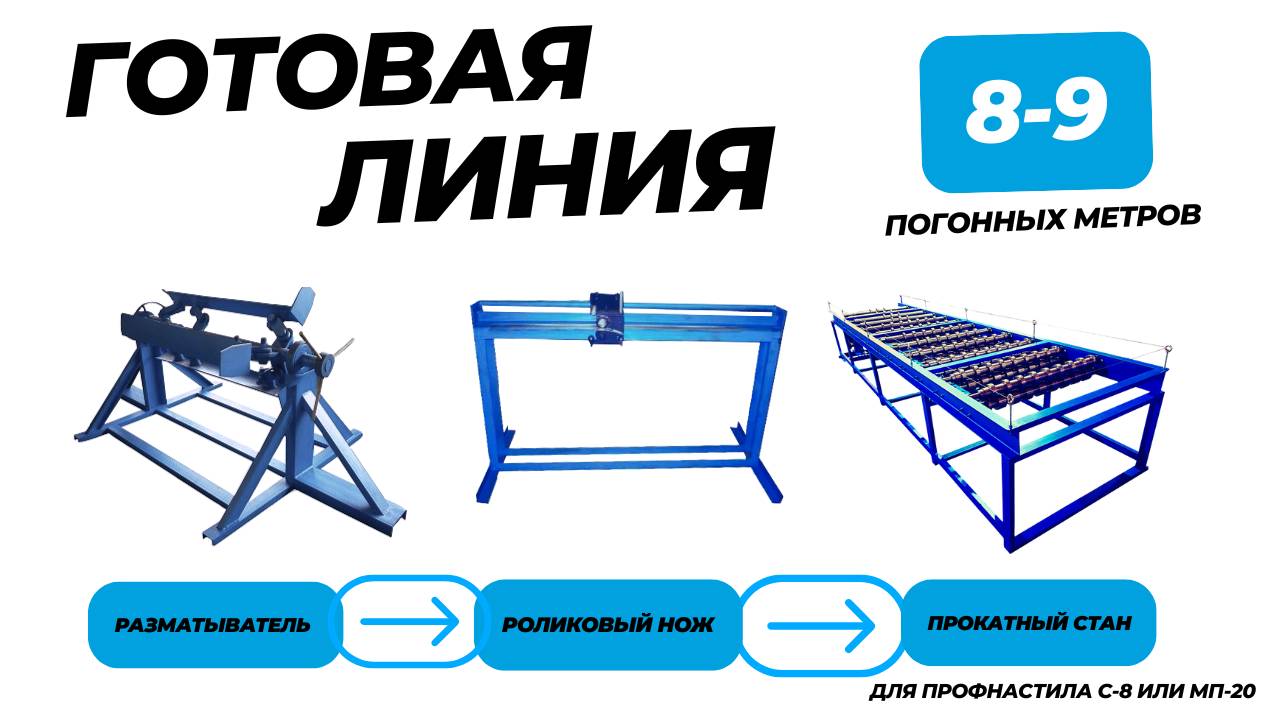 Изготовление профнастила