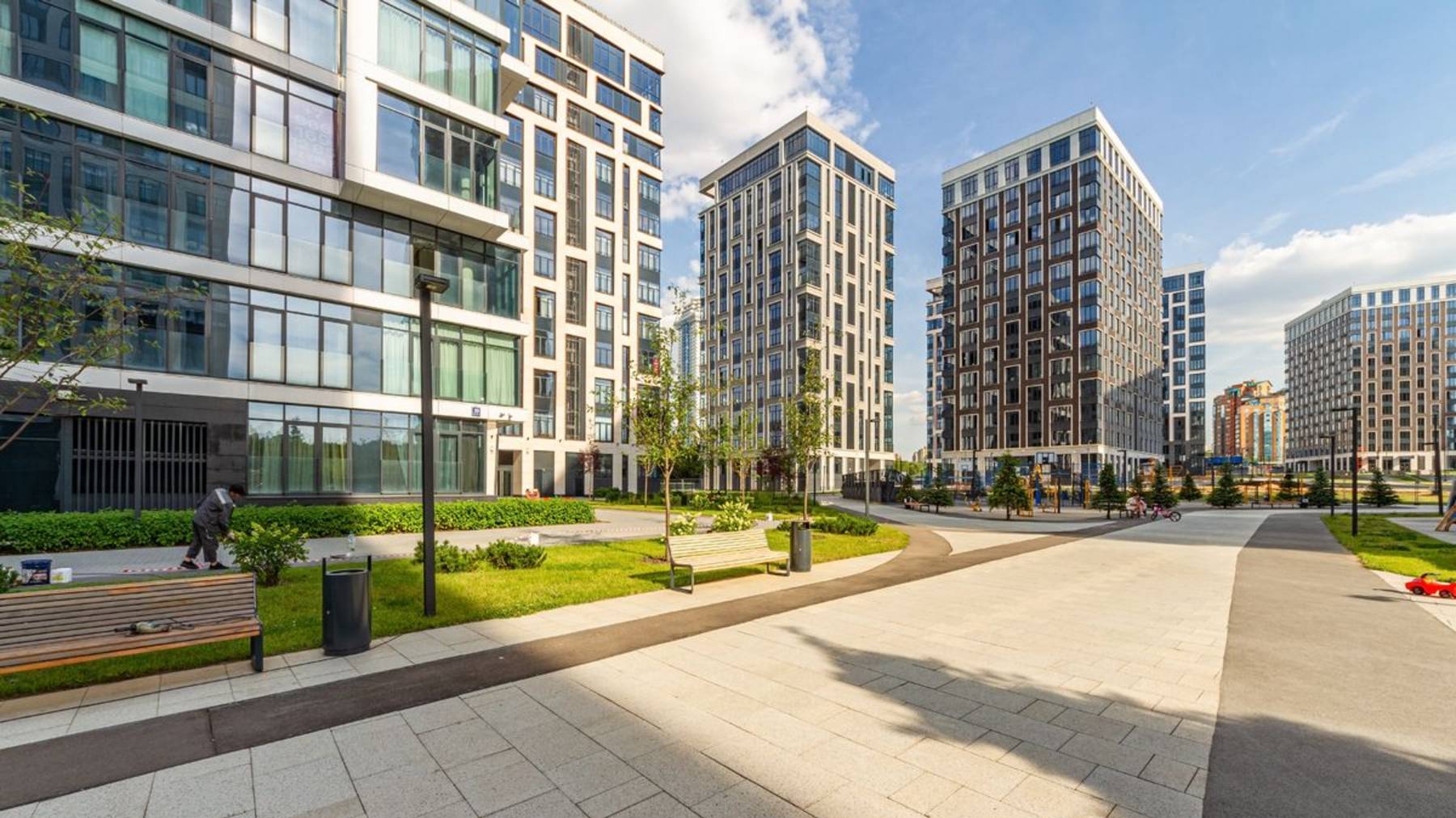 Квартиры в жилом комплексе West Garden