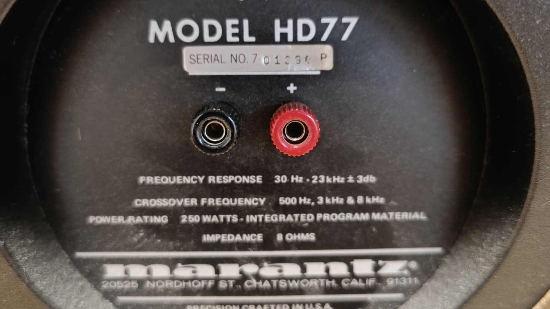 Marantz HD 77