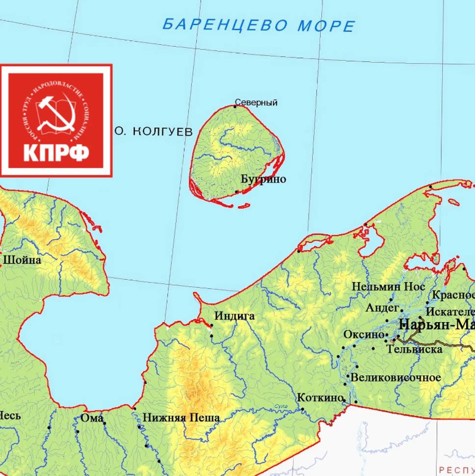 Иконка канала КПРФ Ненецкий автономный округ