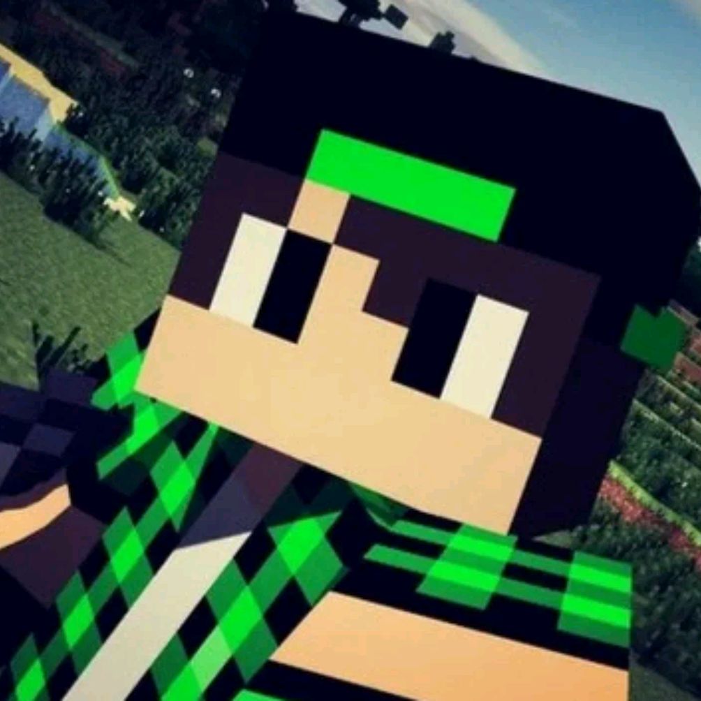 Иконка канала Minecraft green