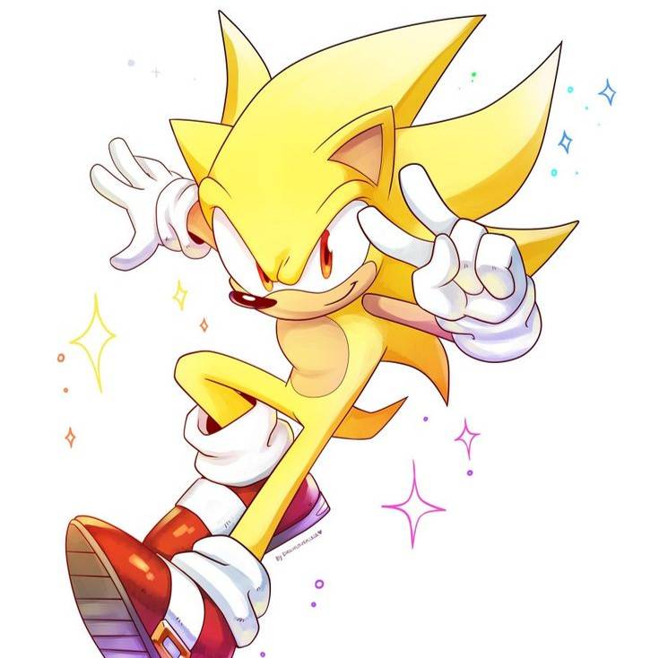 Иконка канала Super Sonic the Hedgehog