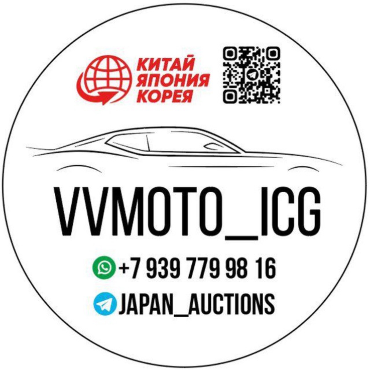Иконка канала VVMOTO ICG