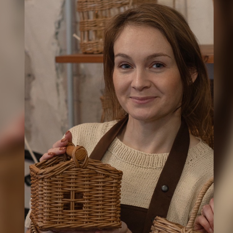 Иконка канала Сяпкаева Кристина плетение @Wicker_mood