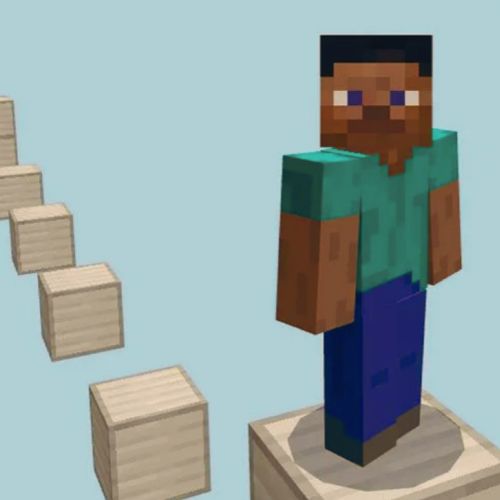 Иконка канала Паркур Minecraft