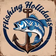 Иконка канала Fishing Holidays. Рыбалка и отдых.