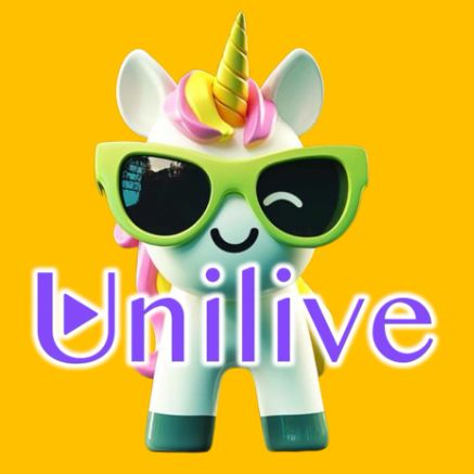 Иконка канала UniLive - Тренд 2025 года!