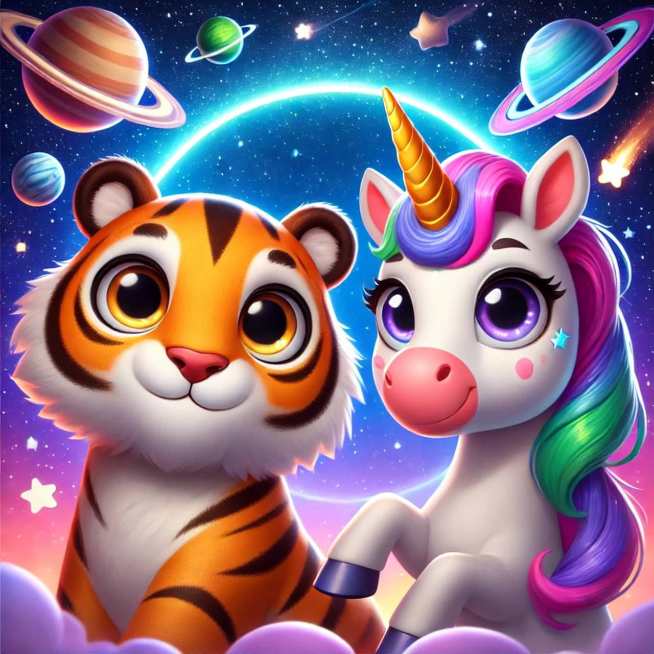 Иконка канала Tiger & Unicorn🐯🦄