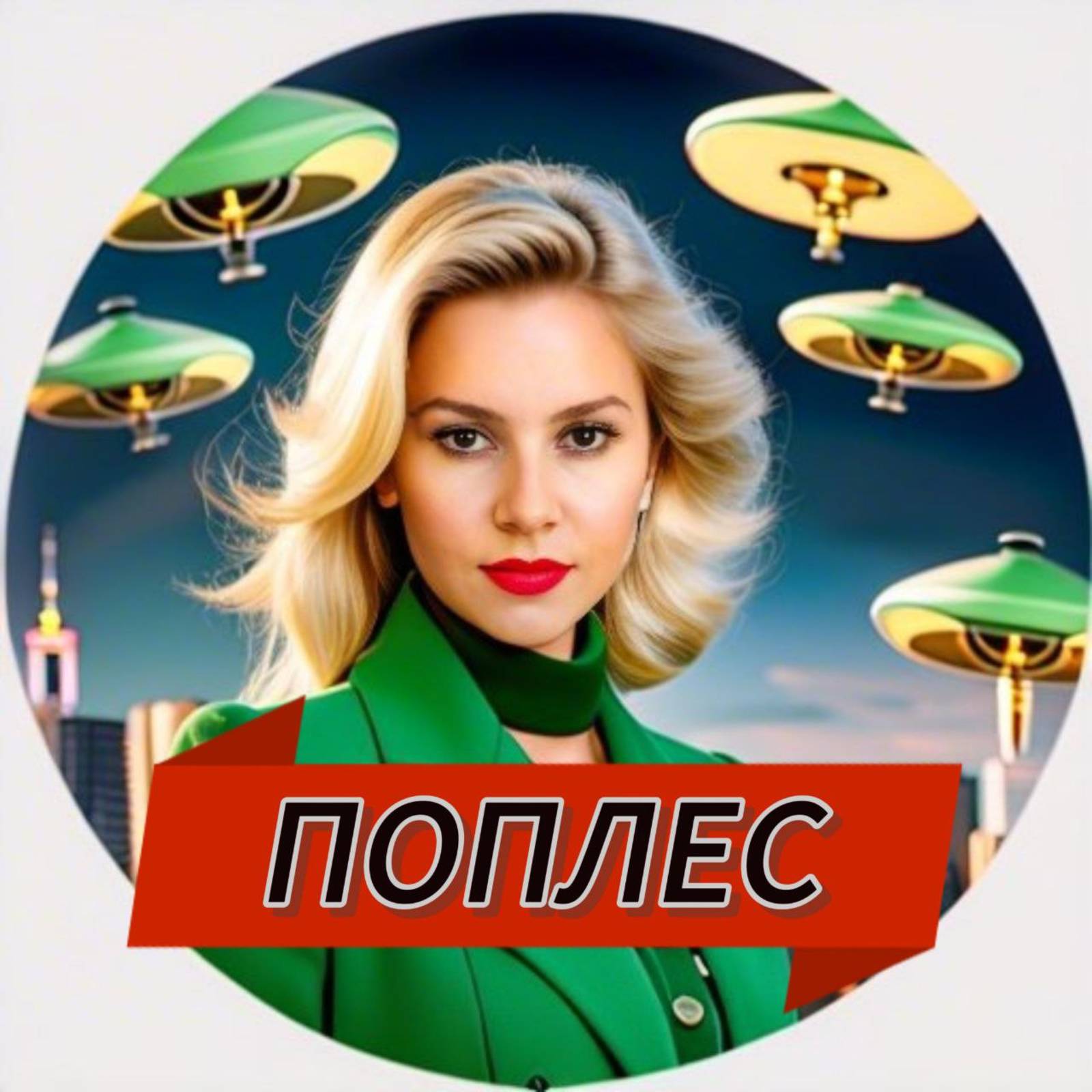 Иконка канала ПОПЛЕС шоу