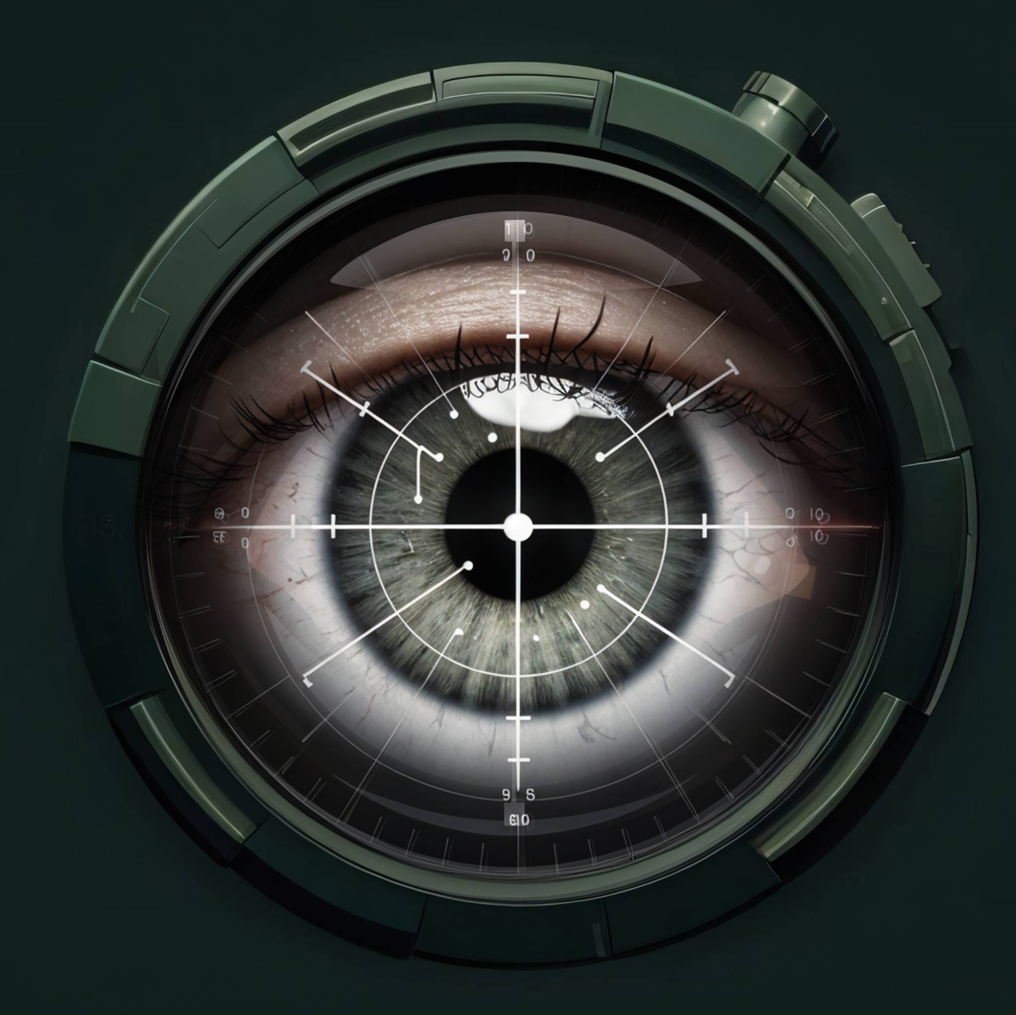 Иконка канала В точке прицела