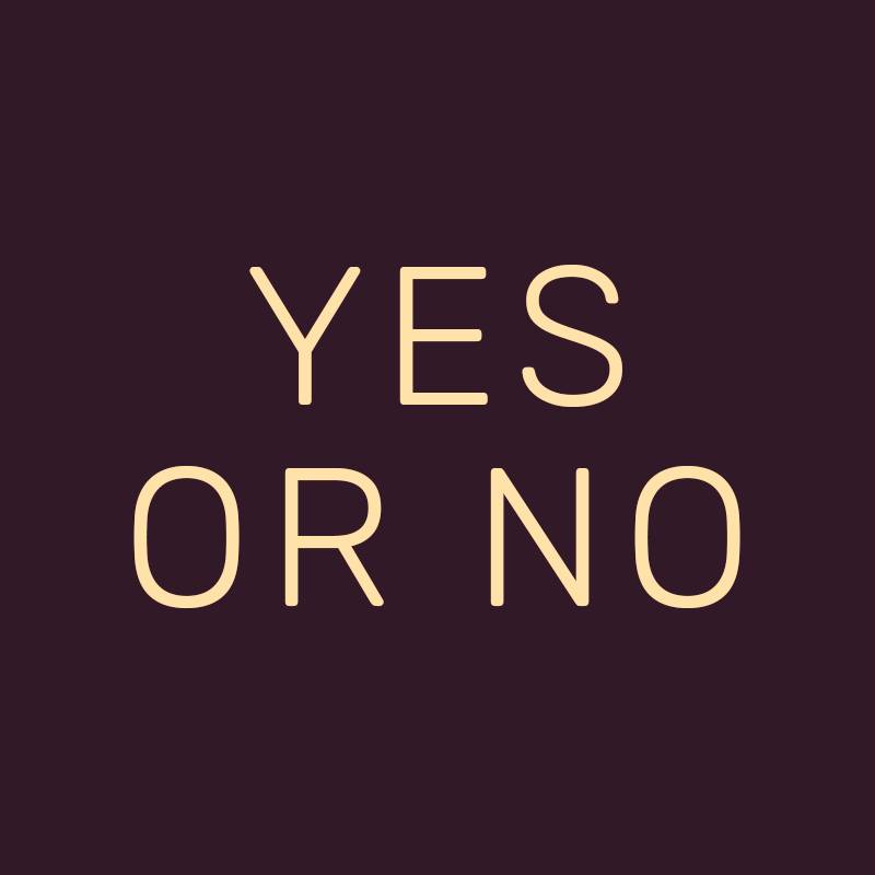 Иконка канала YES or NO