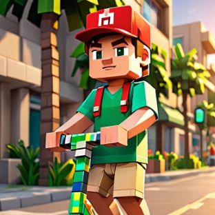 Иконка канала Крафтер Майк