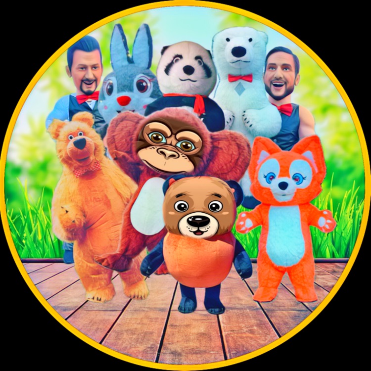 Иконка канала Поздравление Белый Мишка, Ростовые Куклы, Пенза