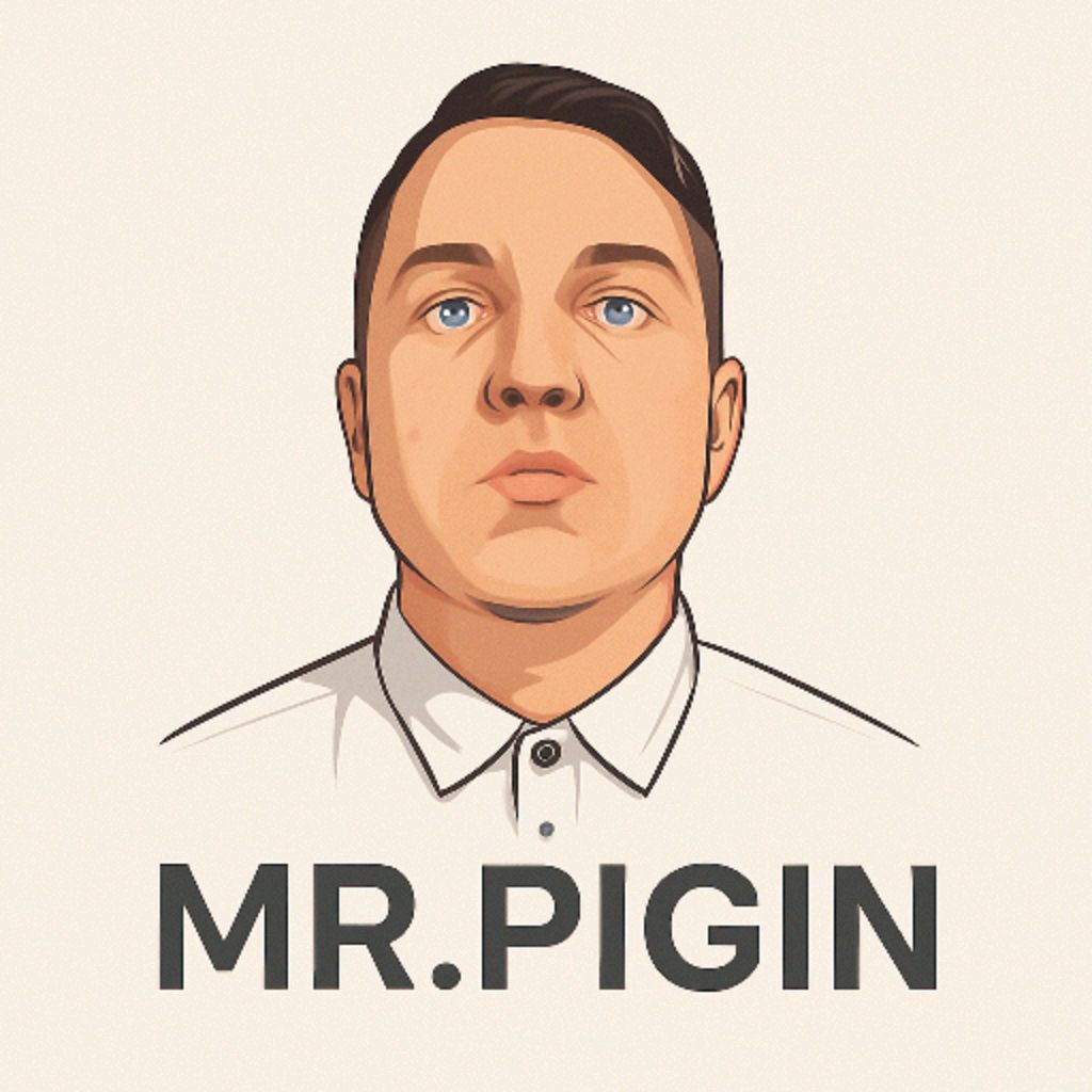Иконка канала MR.PIGIN