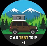 Иконка канала car tent trip