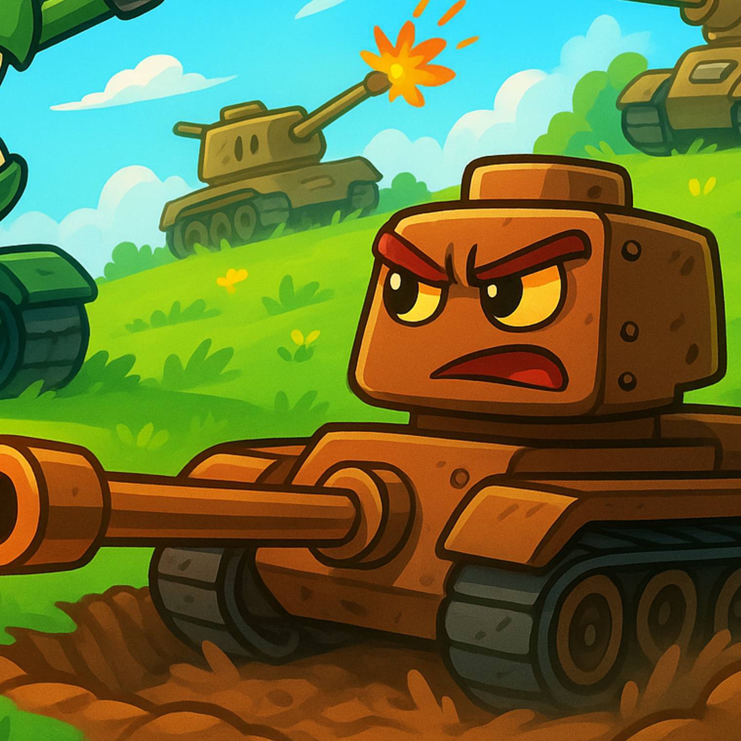 Иконка канала Мультики про танки ☑️